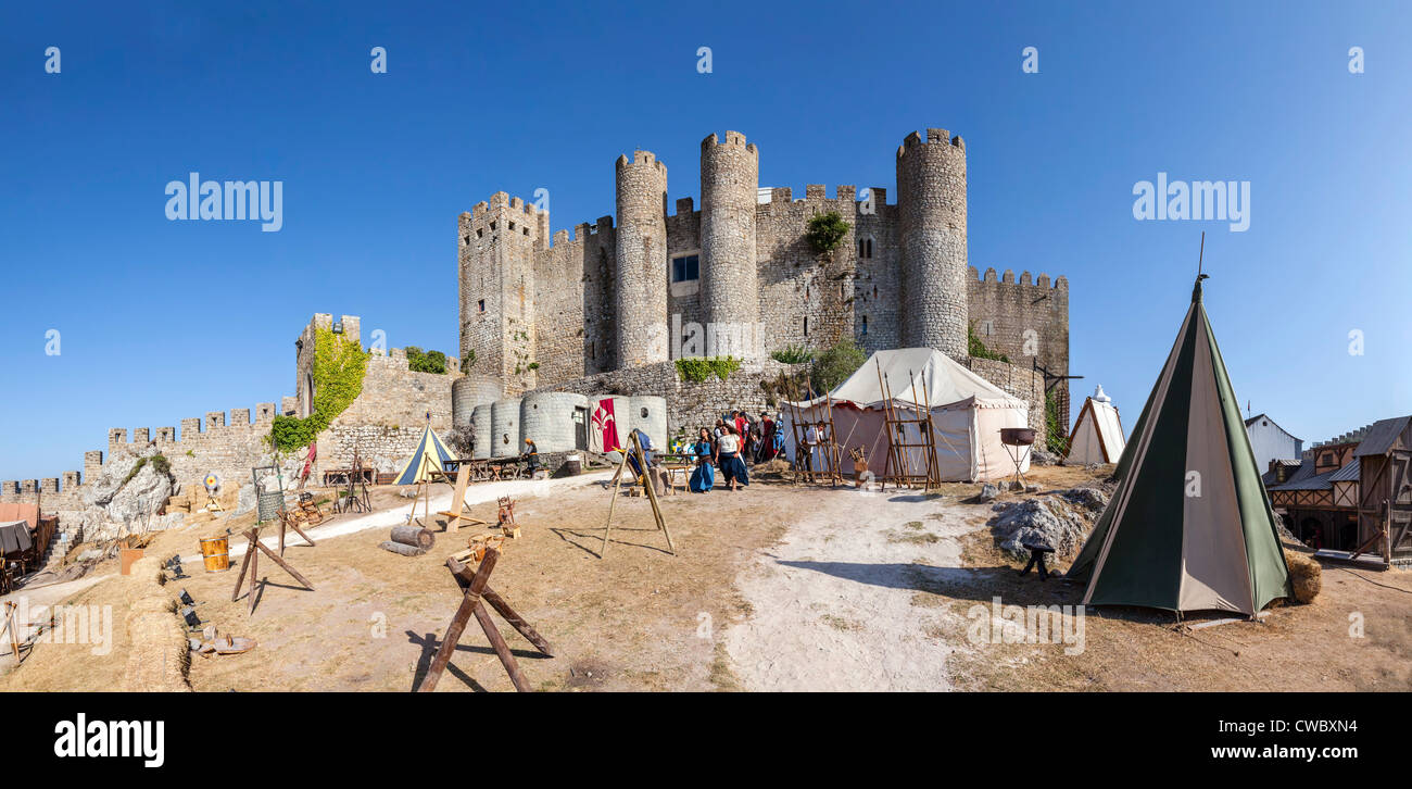 Medieval fair obidos portugal hi-res stock photography and images - Alamy