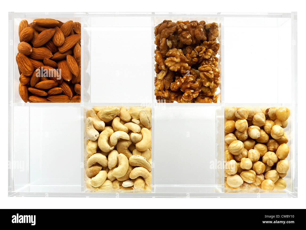 Box of nuts Stock Photo - Alamy