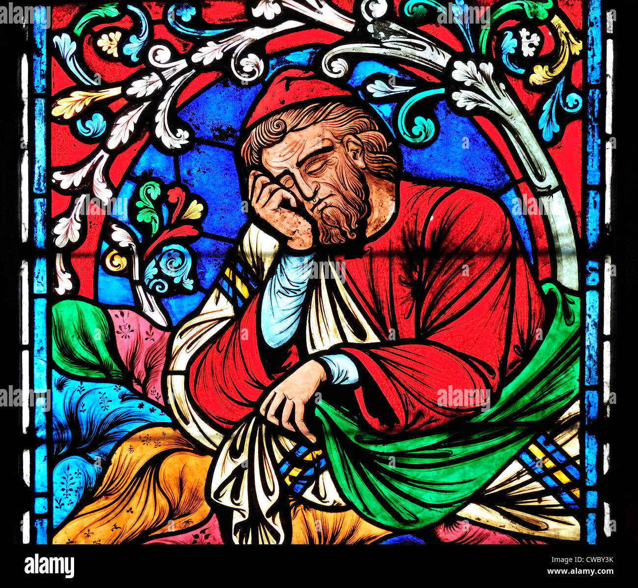Jesse window stained glass window hi-res stock photography and images ...