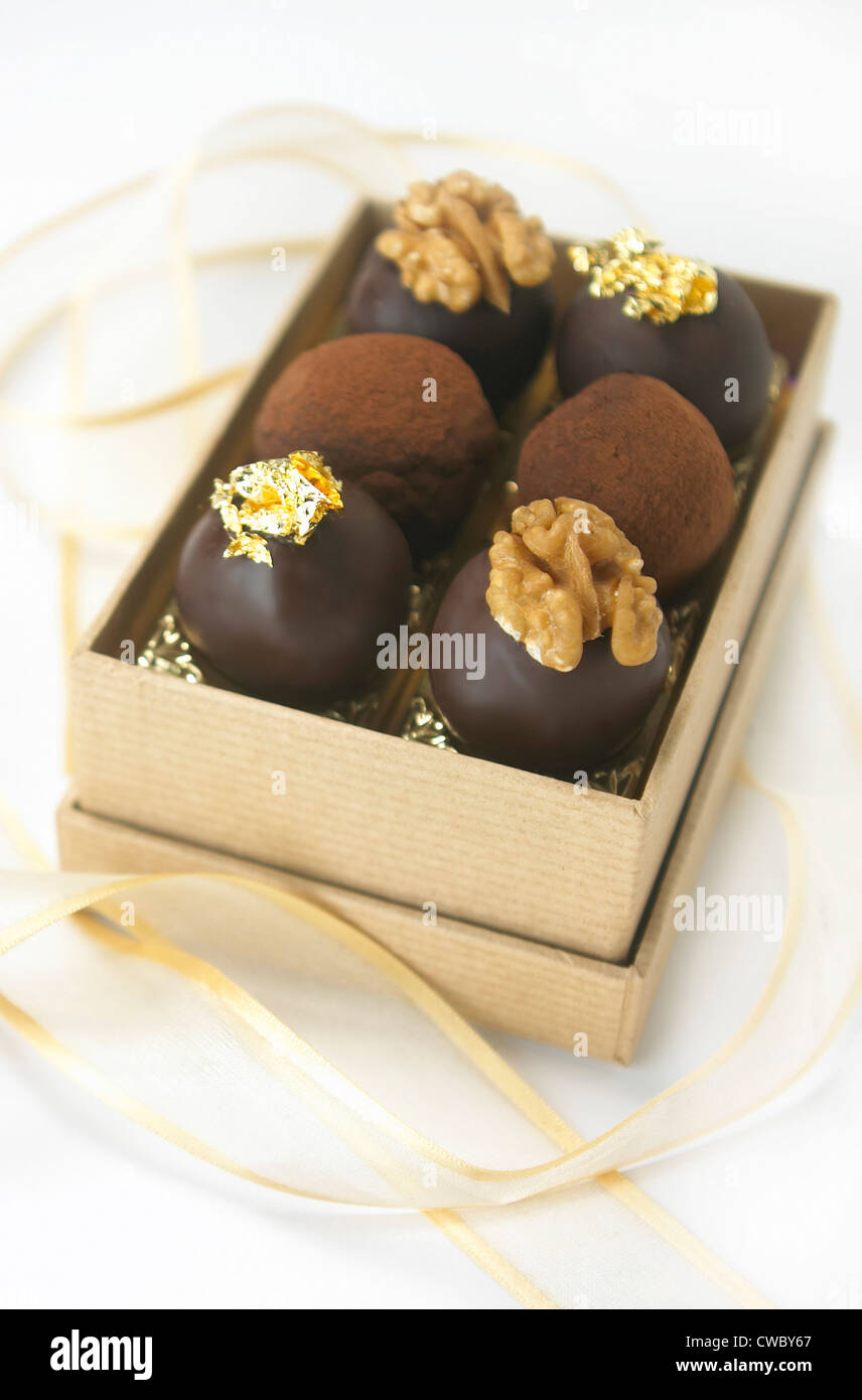 Box of chocolates Stock Photo - Alamy