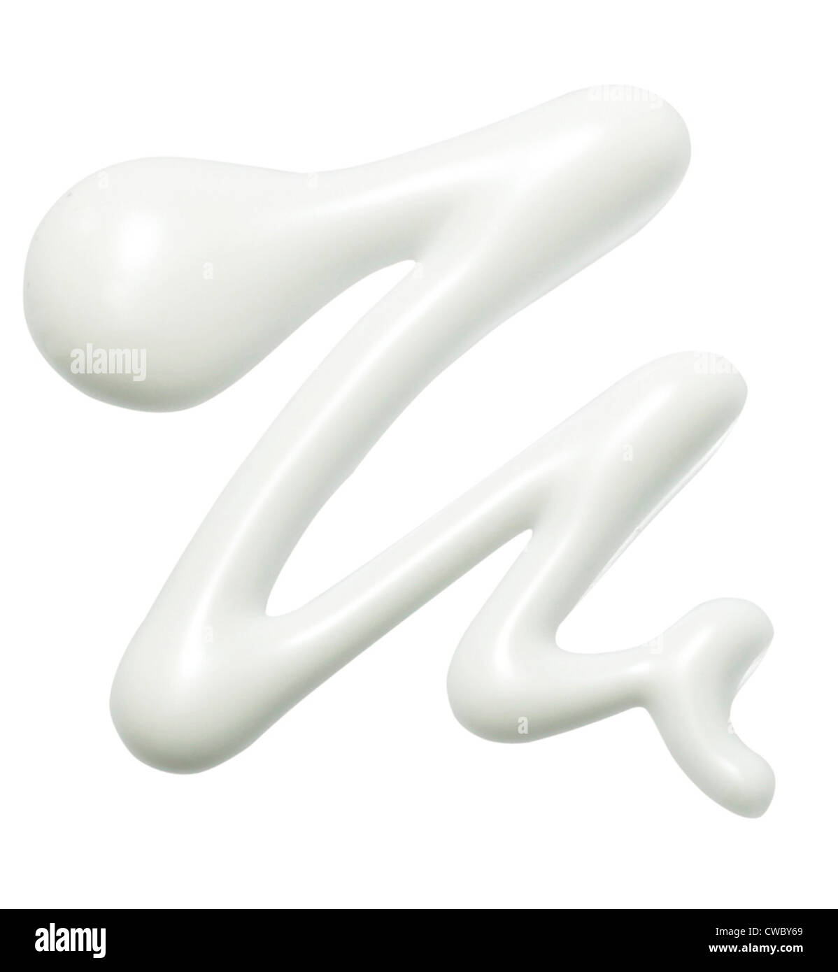 White beauty paint blob hi-res stock photography and images - Alamy