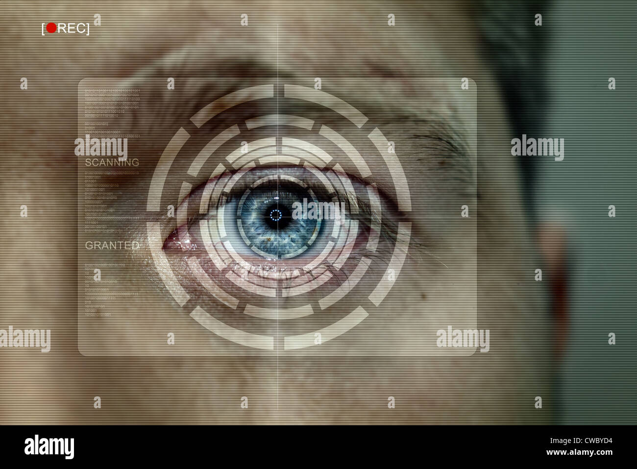 Data security eye hi-res stock photography and images - Alamy