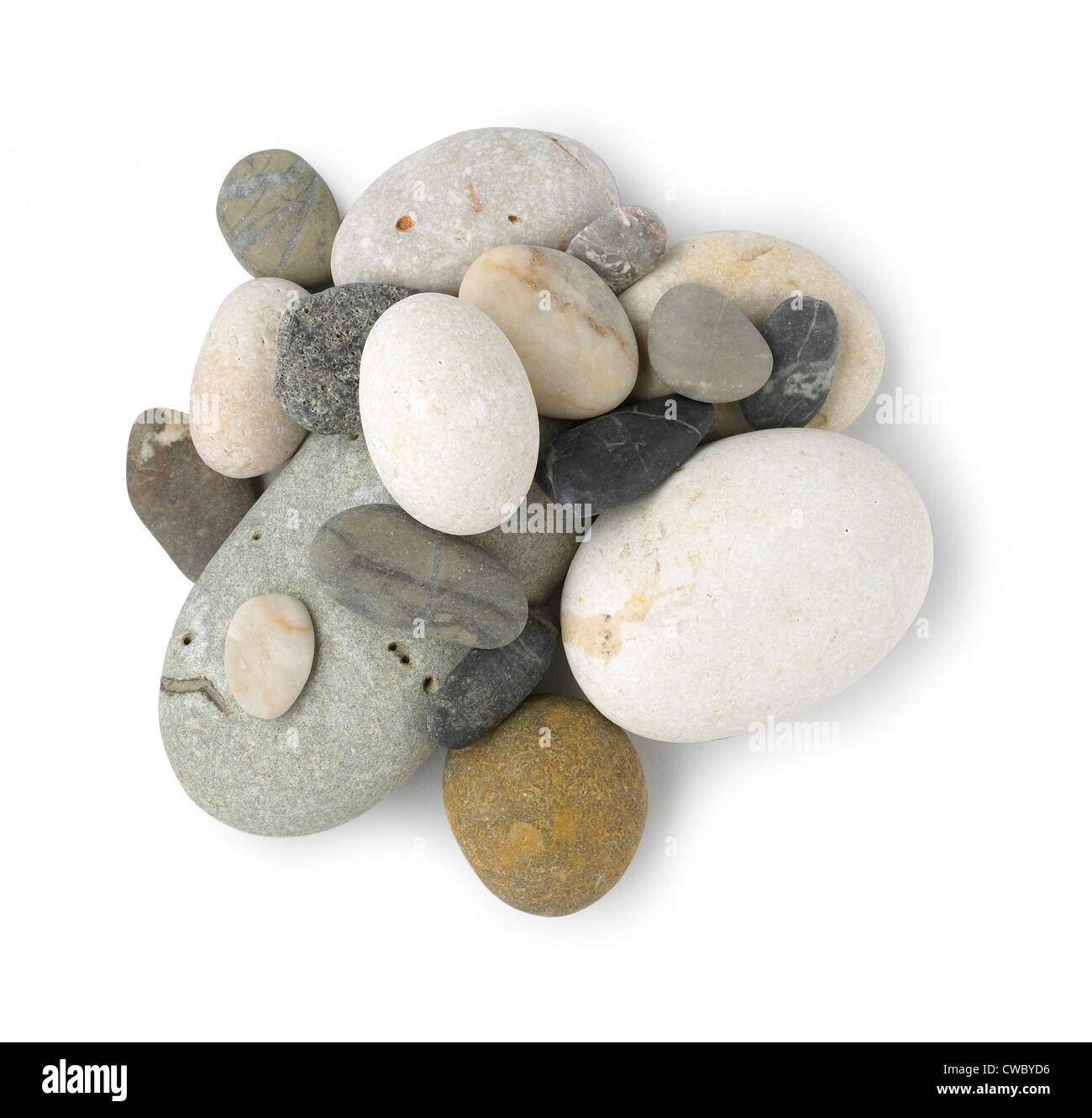 Group of pebbles Stock Photo - Alamy