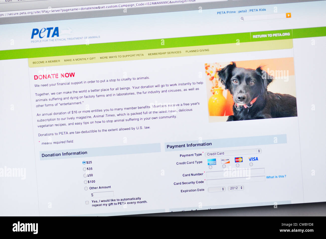 Peta organization hi-res stock photography and images - Alamy