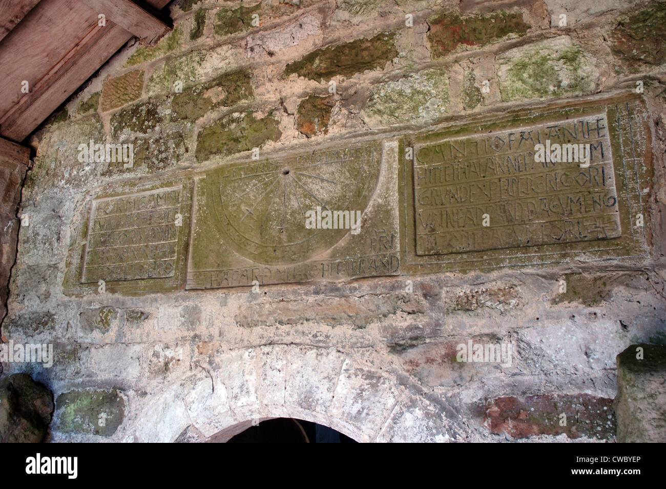 Saxon sundial hi-res stock photography and images - Alamy