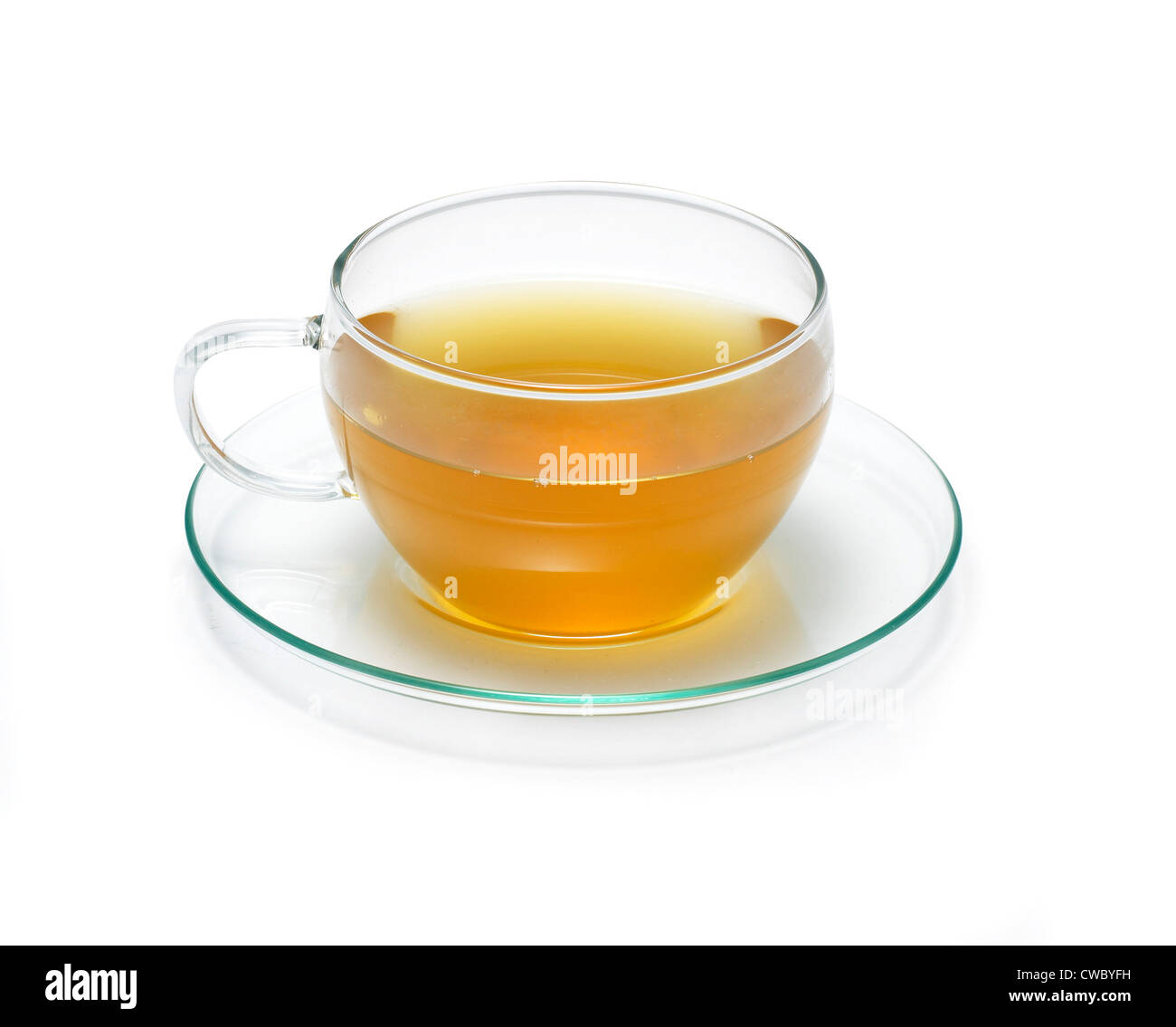 Tea bag and mint leaf Cut Out Stock Images & Pictures - Alamy