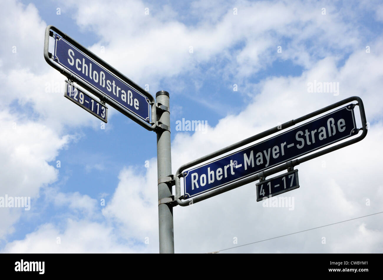 Robert mayer strasse hi-res stock photography and images - Alamy