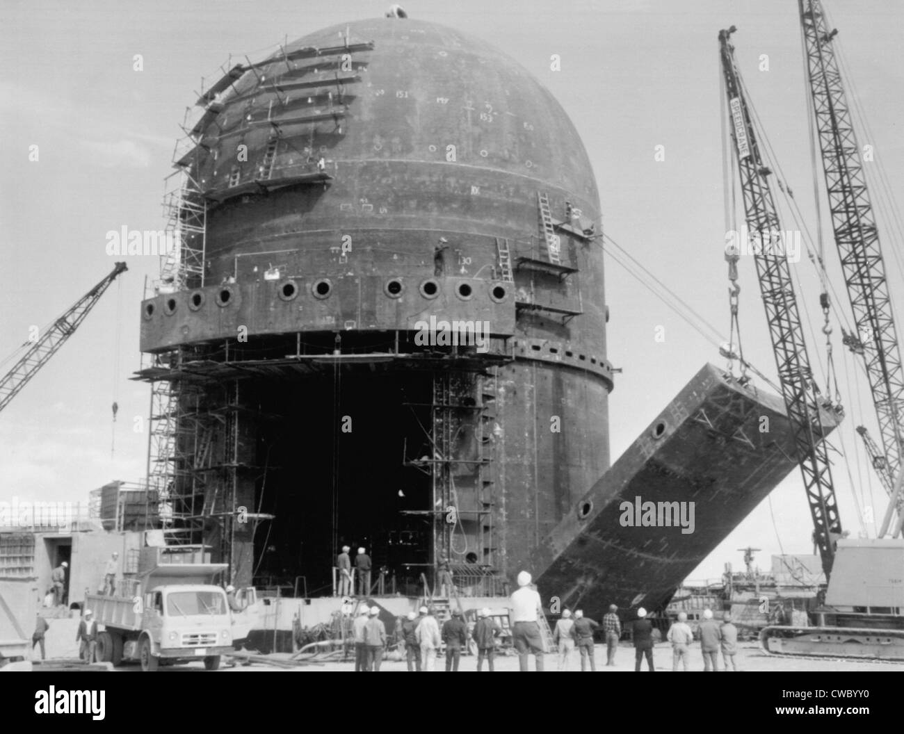 Reactor containment building construction at the Idaho National ...