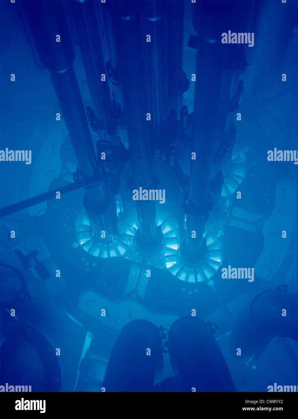 Idaho National Laboratory's Advanced Test Reactor core powered up, with ...