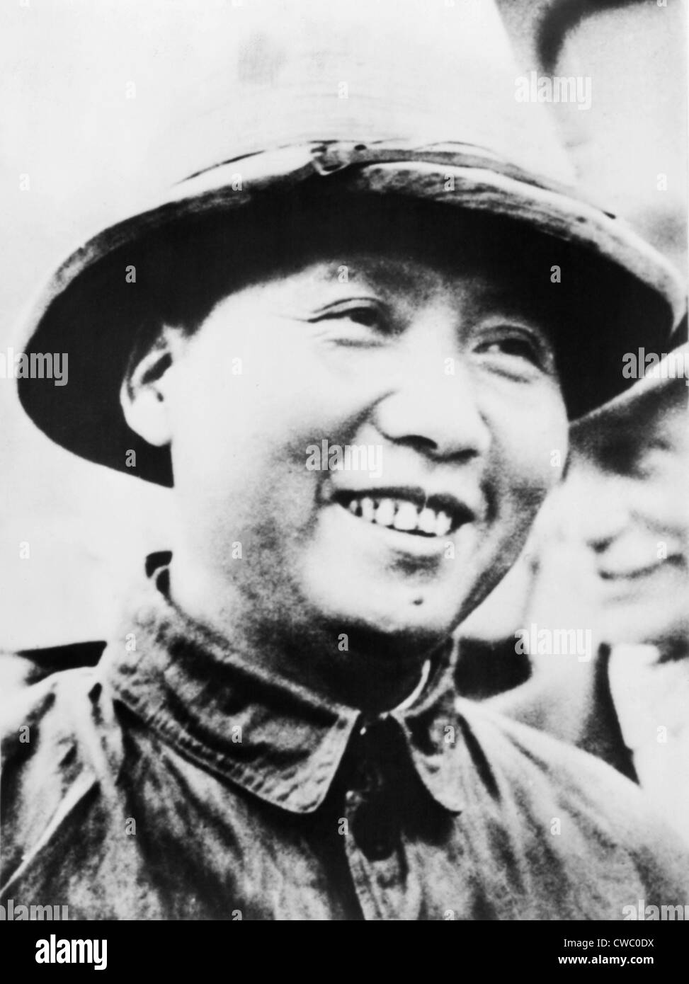 Mao Zedong, leader of Communist faction of the Chinese armed forces ...