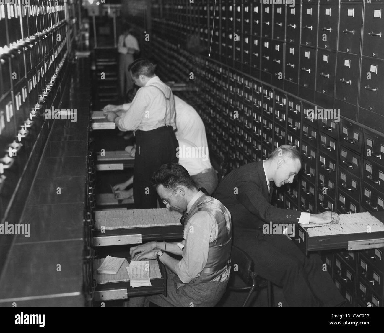 Filing cards Black and White Stock Photos & Images - Alamy