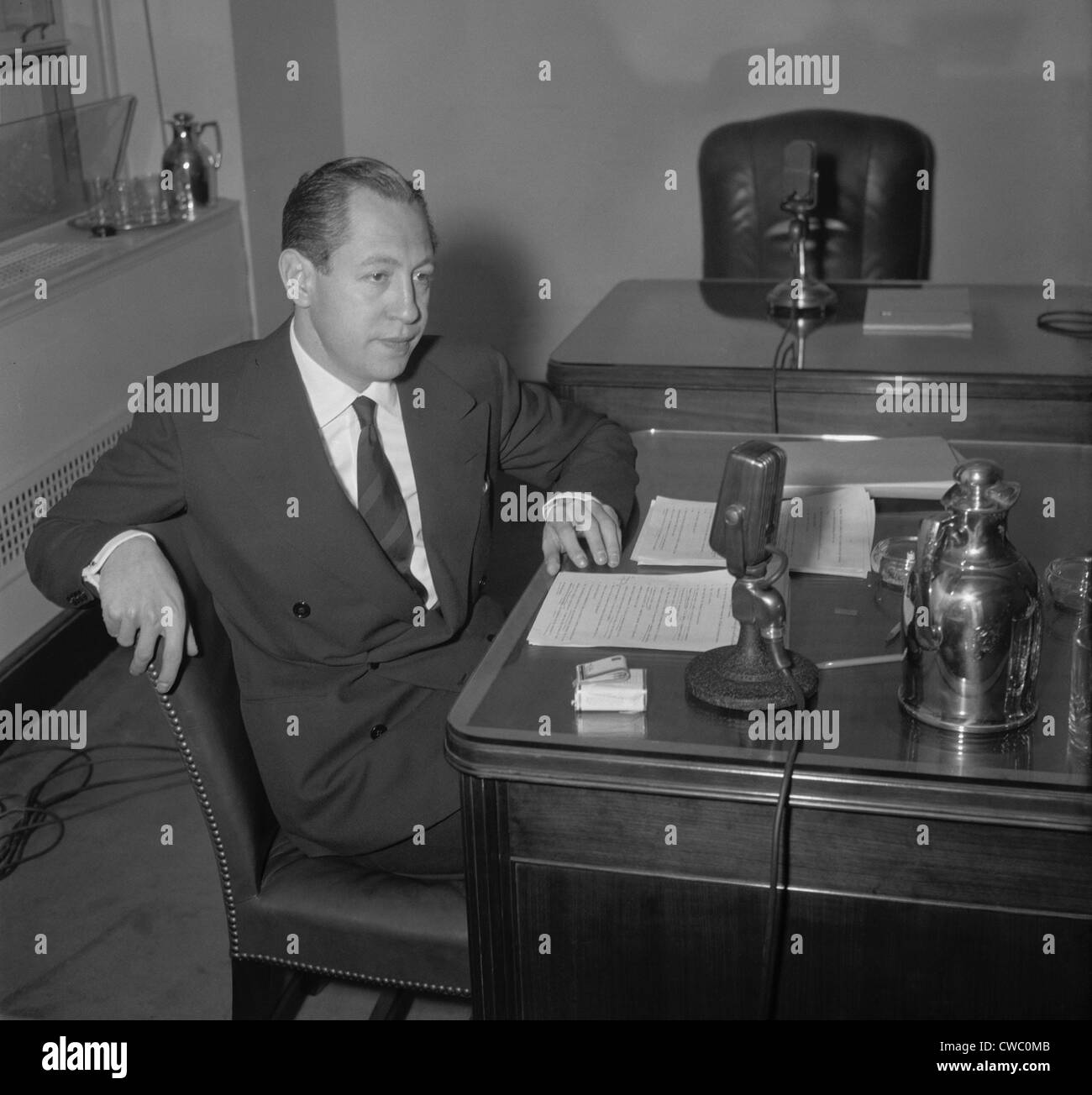 William s paley Black and White Stock Photos & Images - Alamy