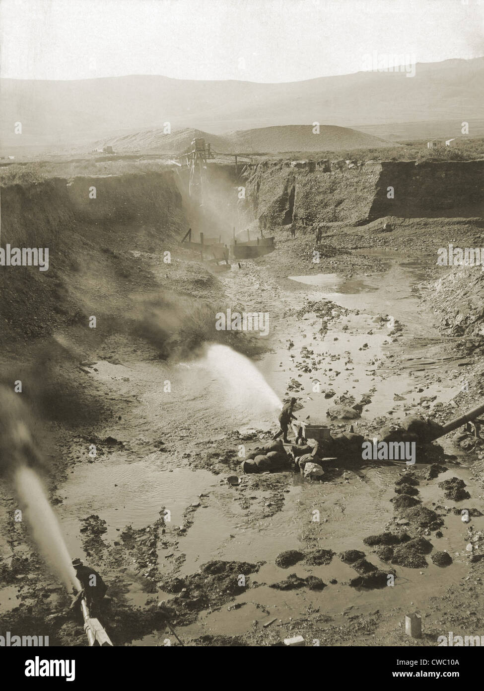Hydraulic mining erosion hi-res stock photography and images - Alamy
