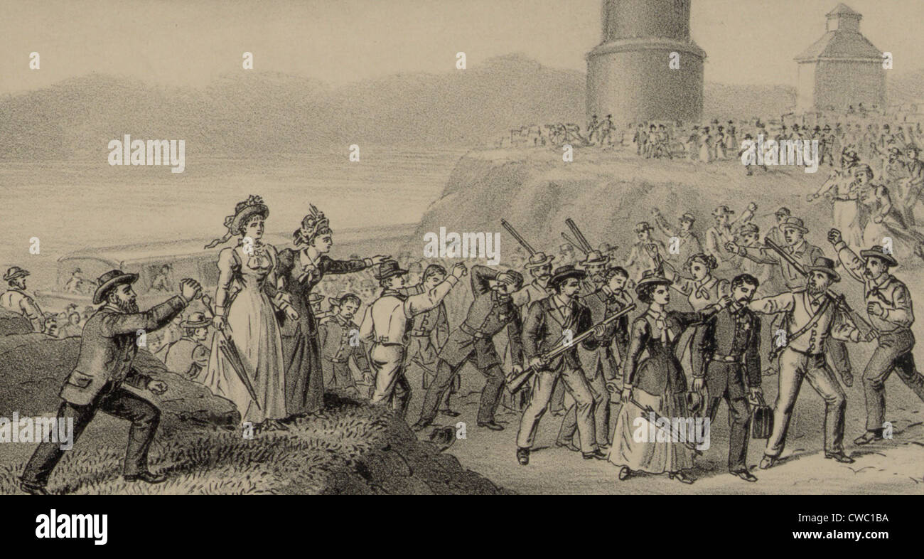 Homestead strike pinkertons hi-res stock photography and images - Alamy