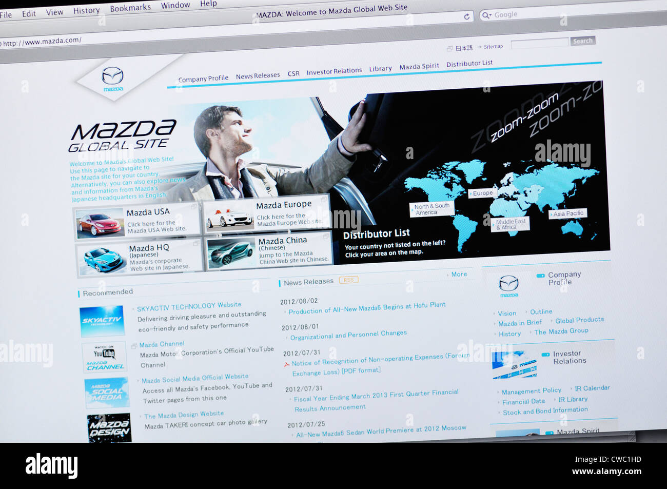 Mazda cars hi-res stock photography and images - Alamy