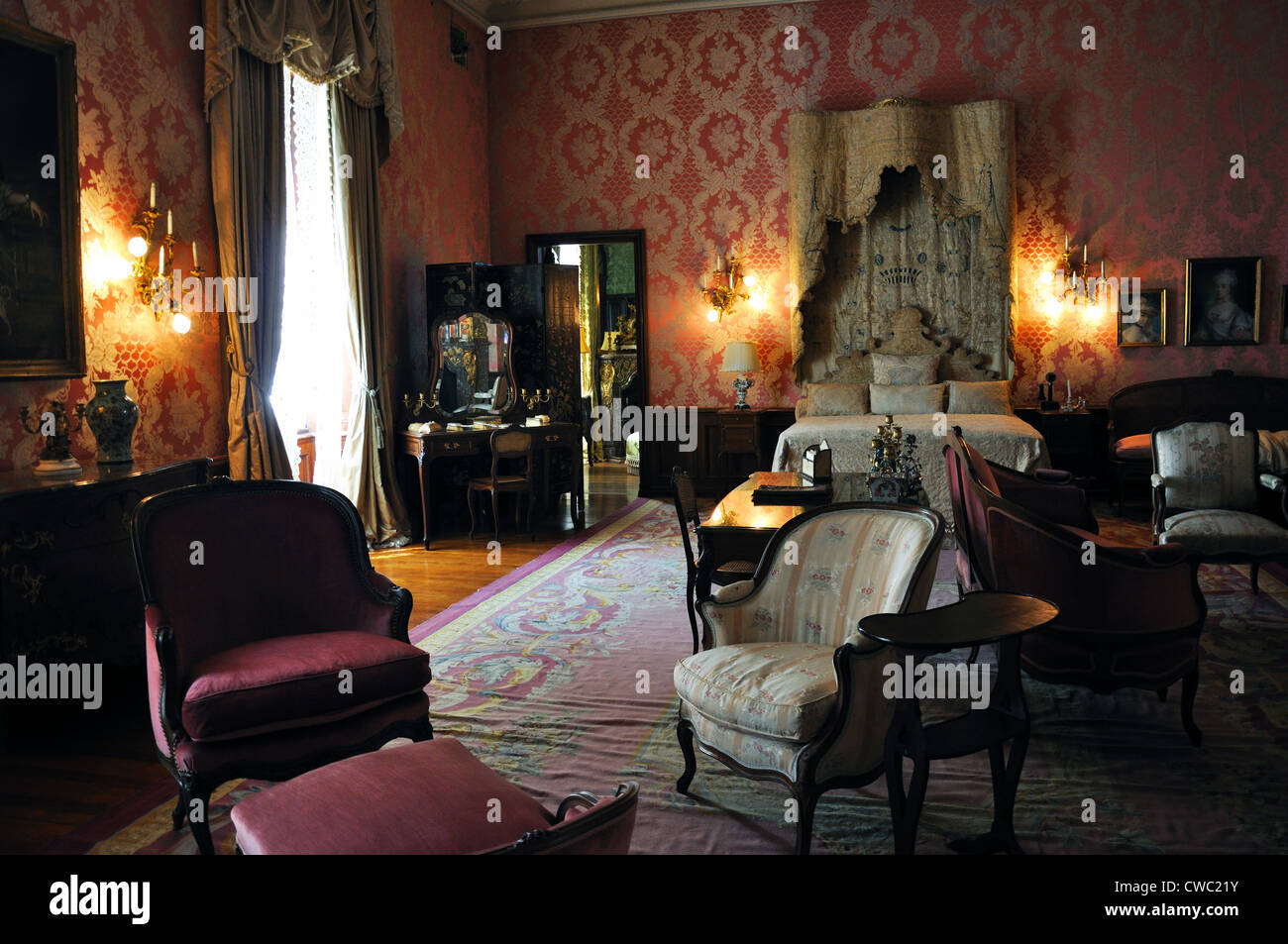 Marble House, Vanderbilt Mansion, Newport, Rhode Island, USA Stock ...