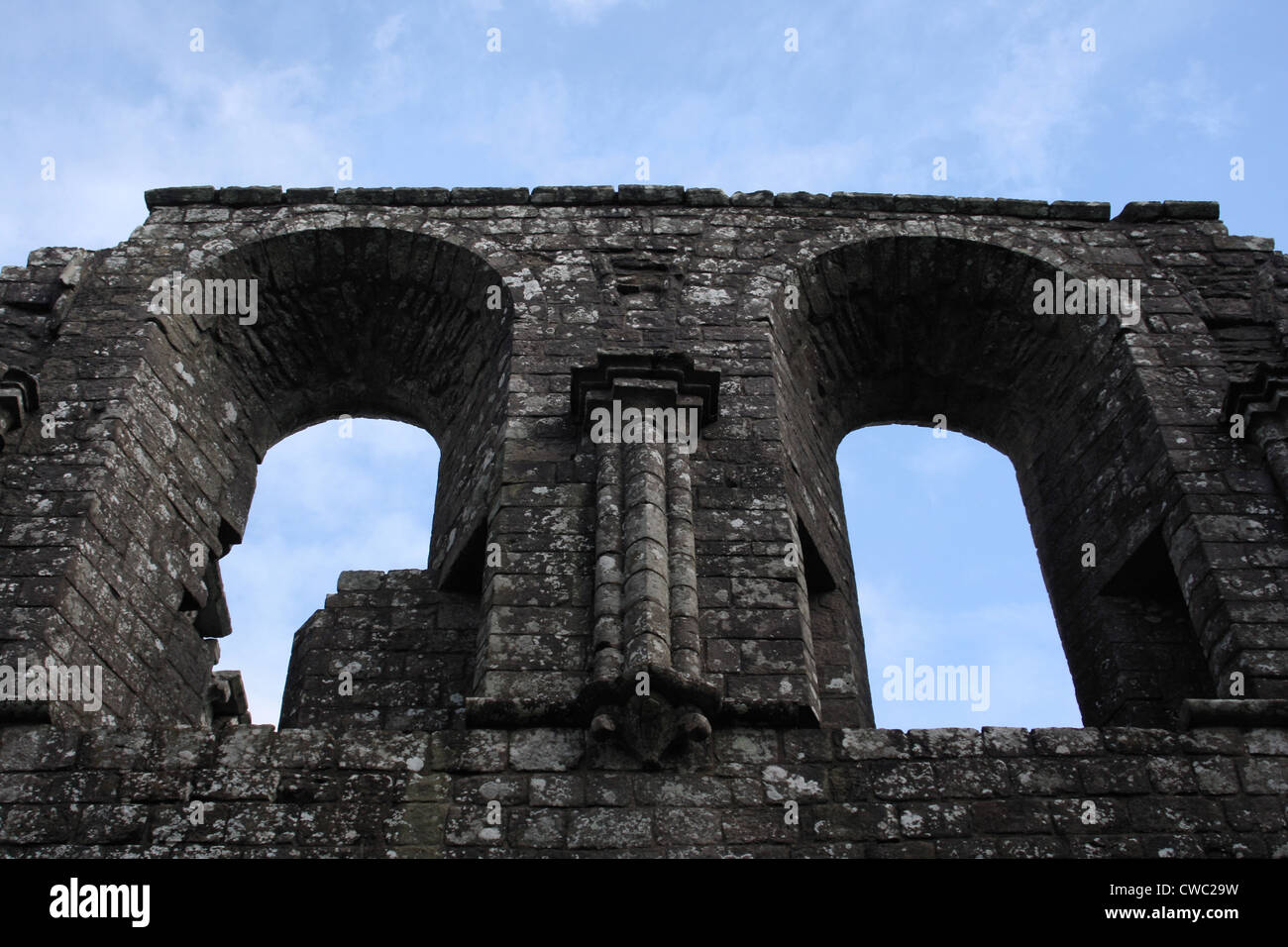 Dundrennan Abbey near Kirkcudbright Dumfries and Galloway Scotland ...