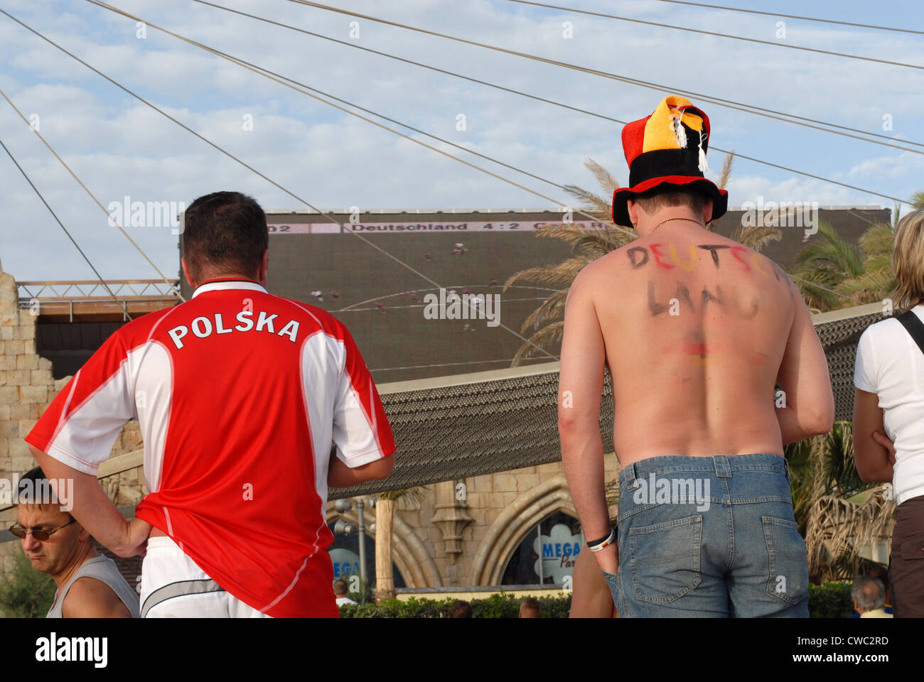 Football fans spain hi-res stock photography and images - Alamy