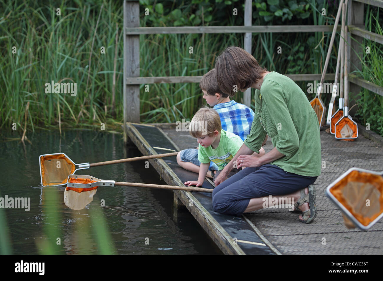 Dip Net Pond High Resolution Stock Photography and Images - Alamy
