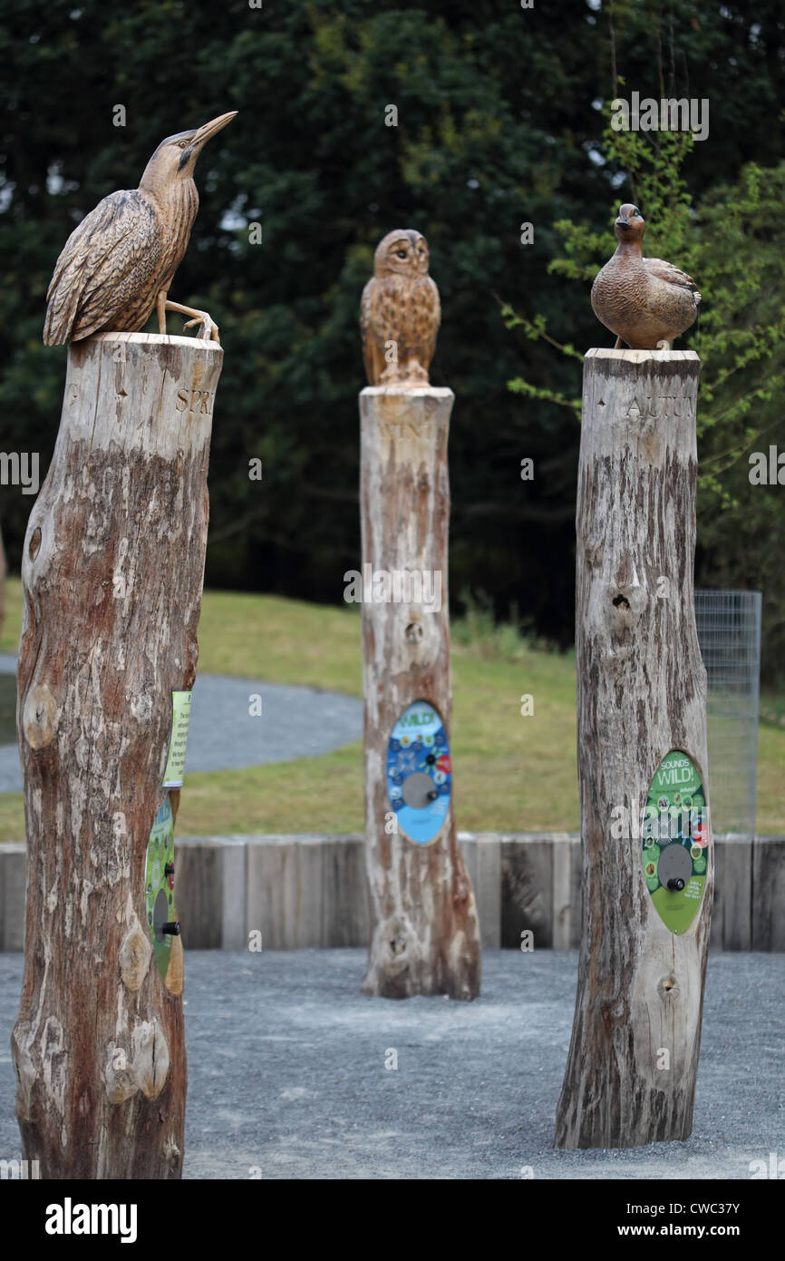 Minsmere RSPB Discovery Centre Wild Zone Stock Photo - Alamy