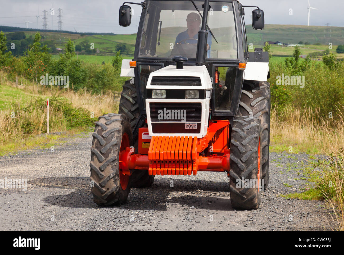 David brown case 1490 tractor hi-res stock photography and images - Alamy