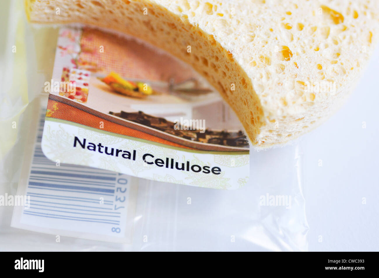 Natural cellulose sponge Stock Photo - Alamy