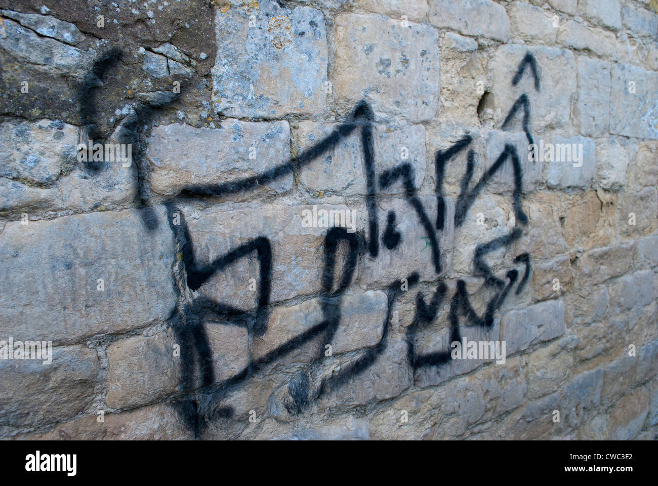 Sprayed onto wall hi-res stock photography and images - Alamy