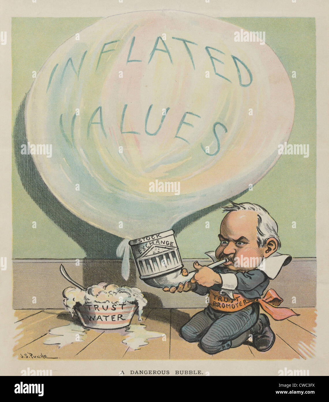 Robber Baron Political Cartoon