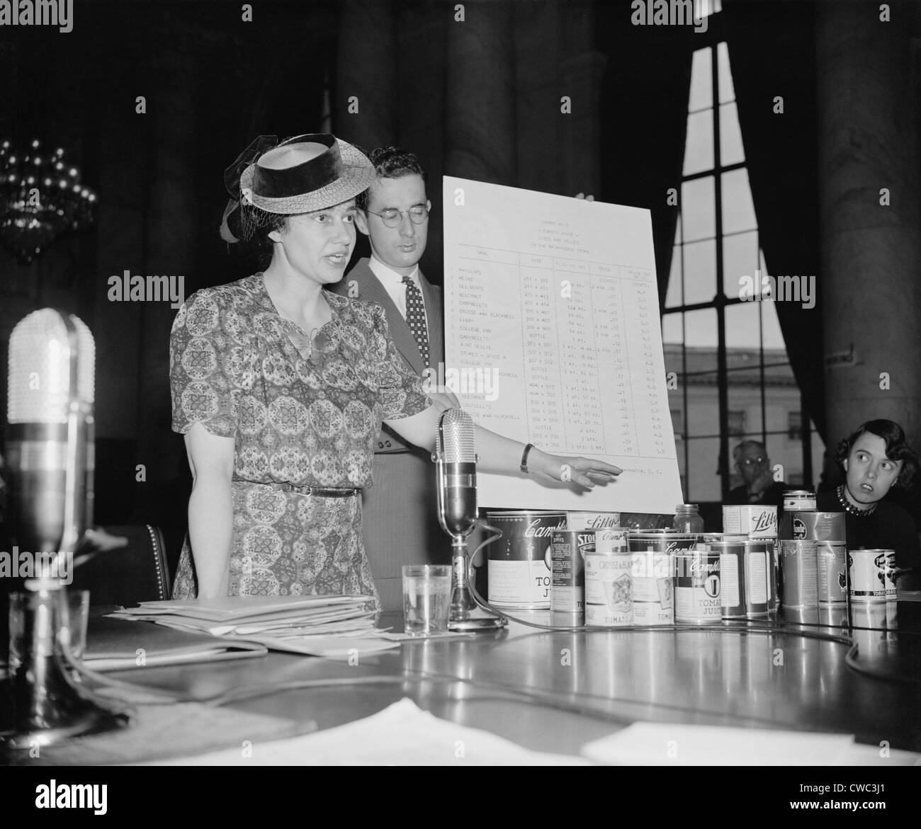 Dr. Ruth W. Ayers an economist testifying before the Congressional ...