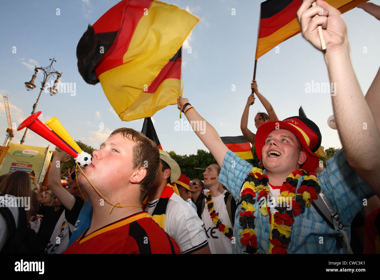 Cheering German Flag Teenagers High Resolution Stock Photography and ...