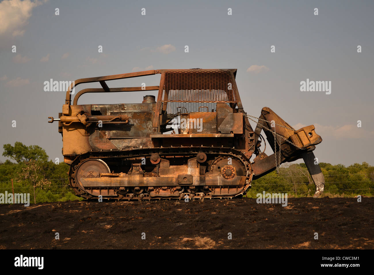 Fire bulldozer hi-res stock photography and images - Alamy