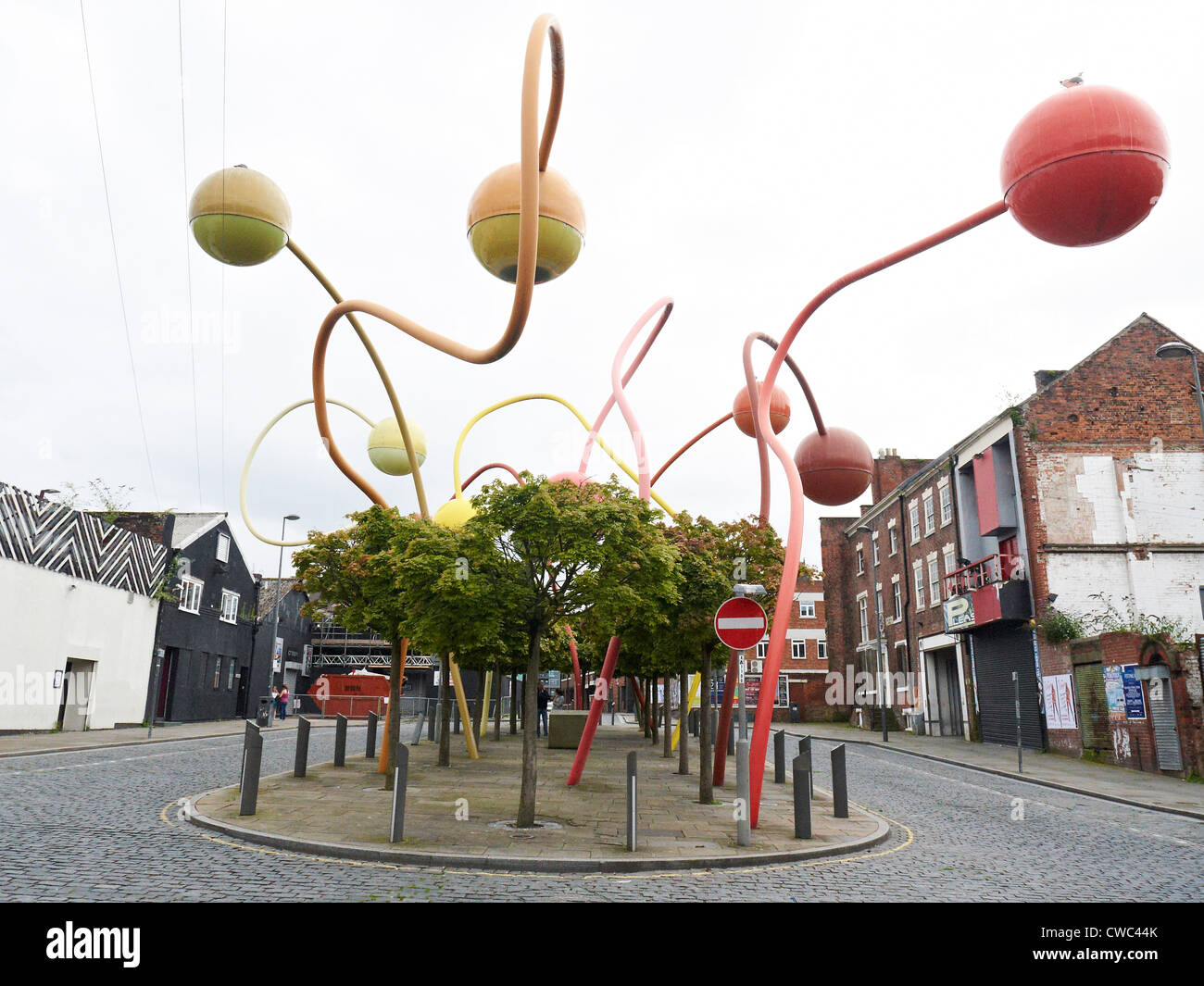 More or less abandoned Penelope Sculpture in Wolstenholme Square in ...