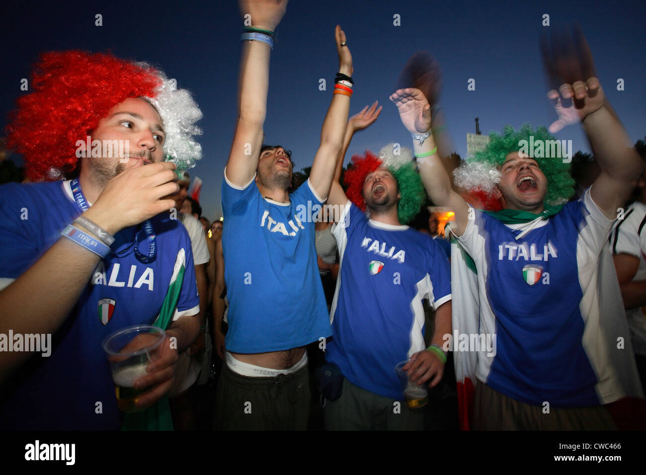 Cheering italian corner peru hi-res stock photography and images - Alamy