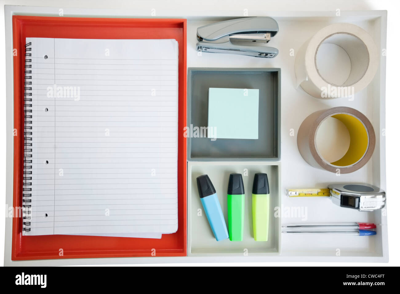 Close-up of office equipments Stock Photo - Alamy