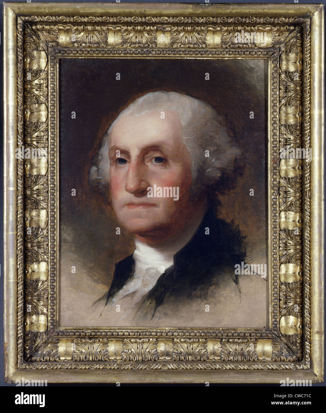 Portrait of George Washington 1732-1899 by Thomas Sully. 1820 Stock ...