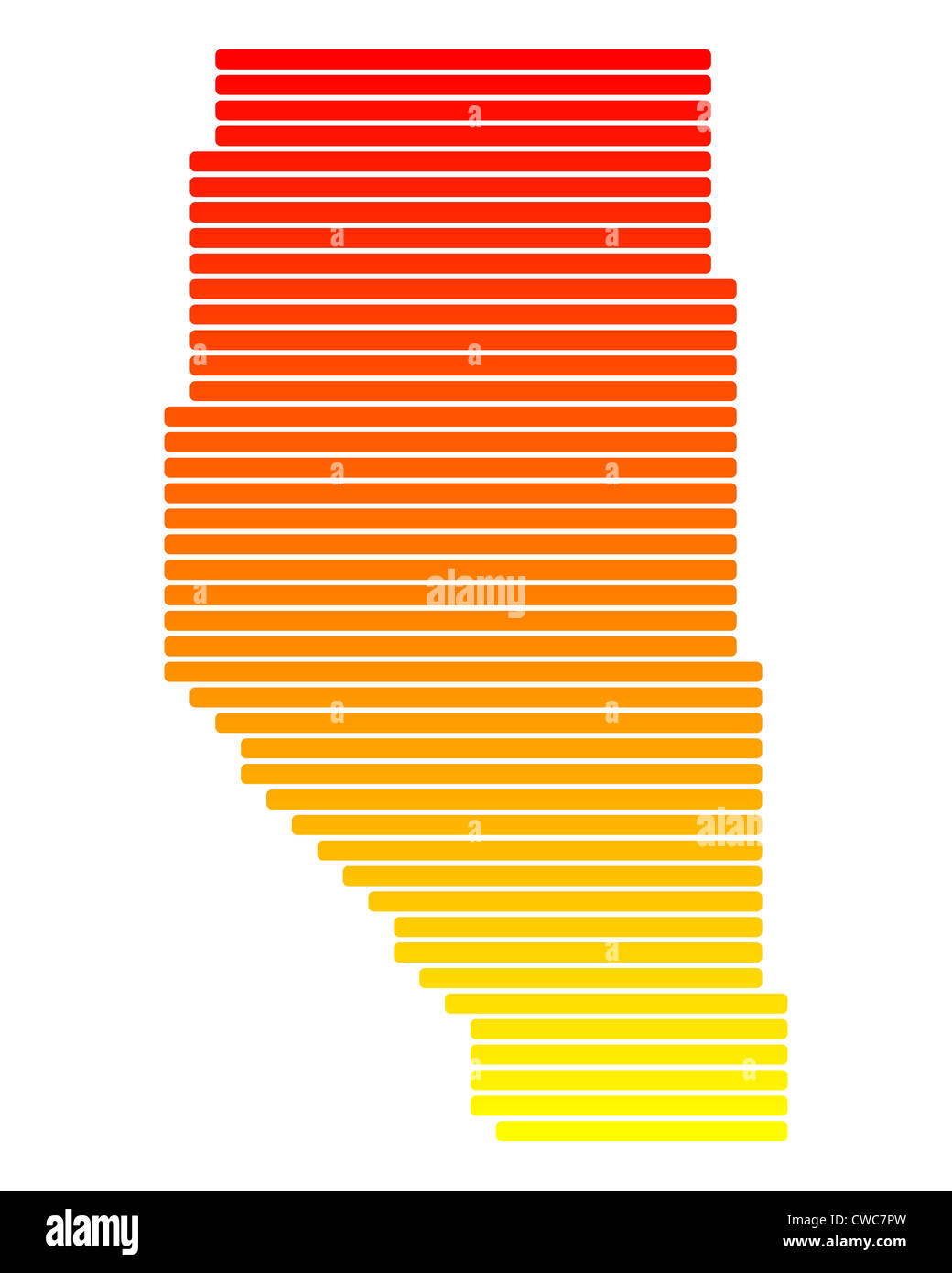 Map of Alberta Stock Photo - Alamy