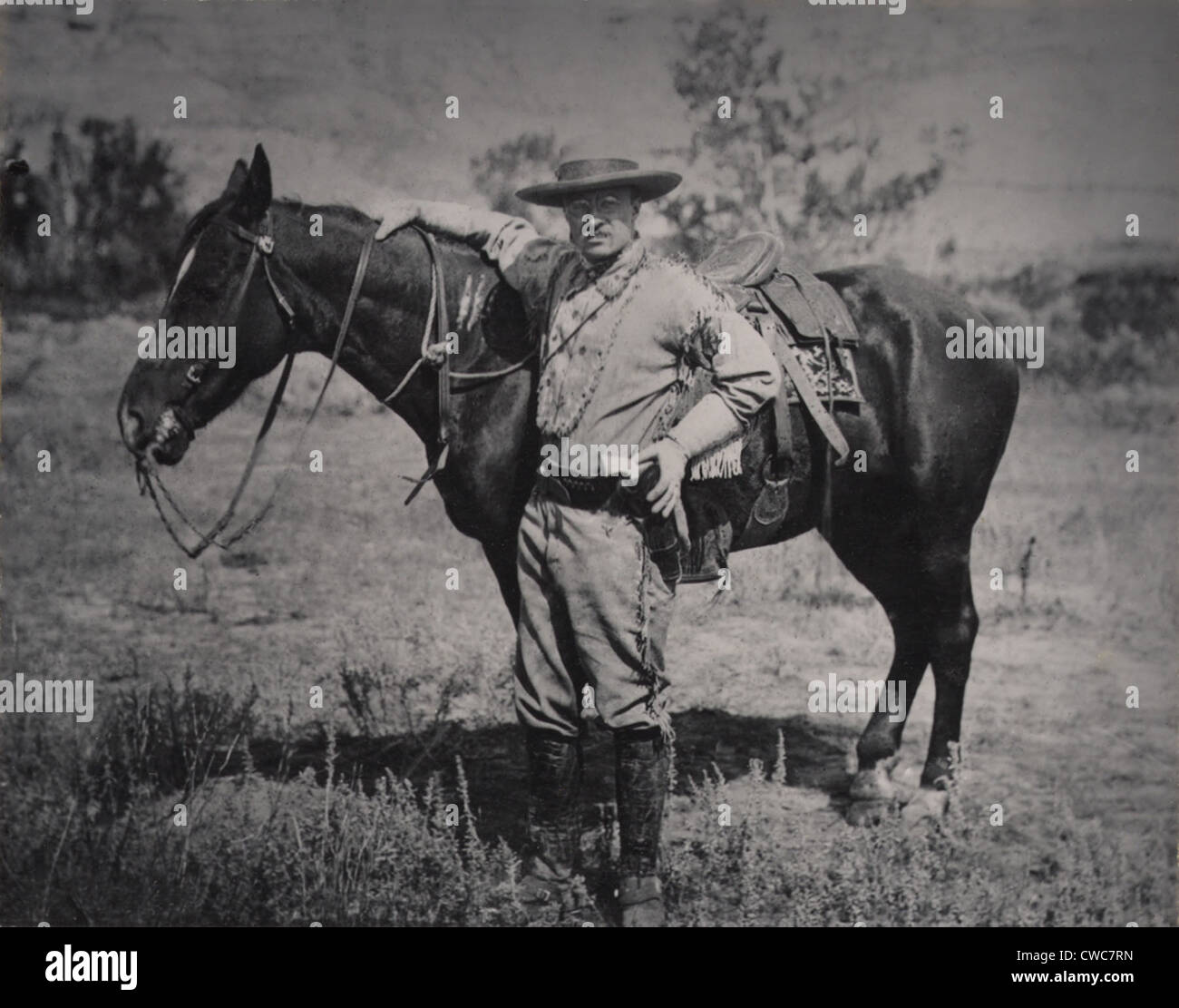 Young Theodore Roosevelt In Color