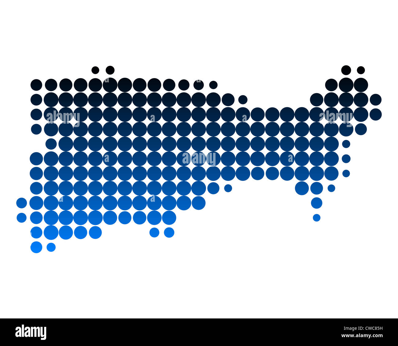 Map of Capri Stock Photo - Alamy