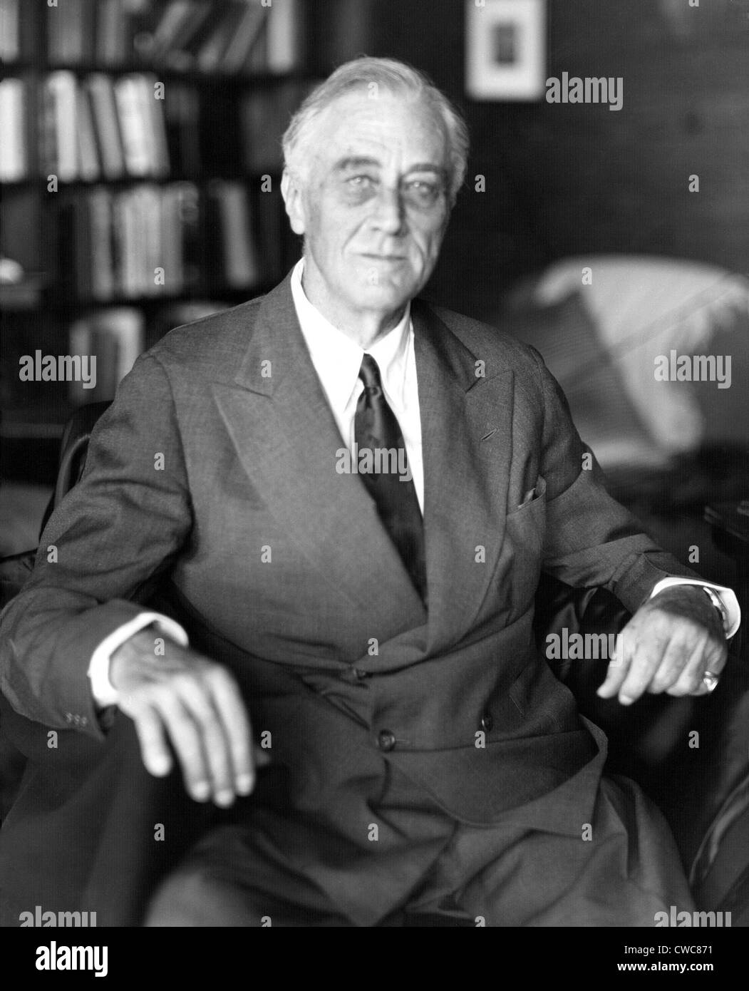 Franklin delano roosevelt polio Black and White Stock Photos & Images ...