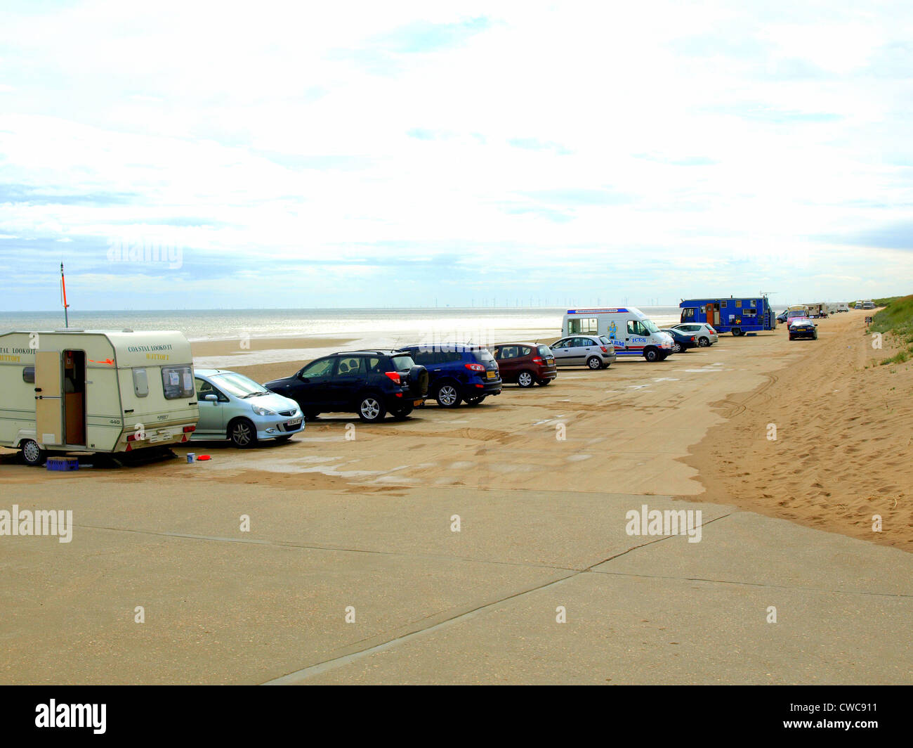 Huttoft beach lincolnshire hi-res stock photography and images - Alamy