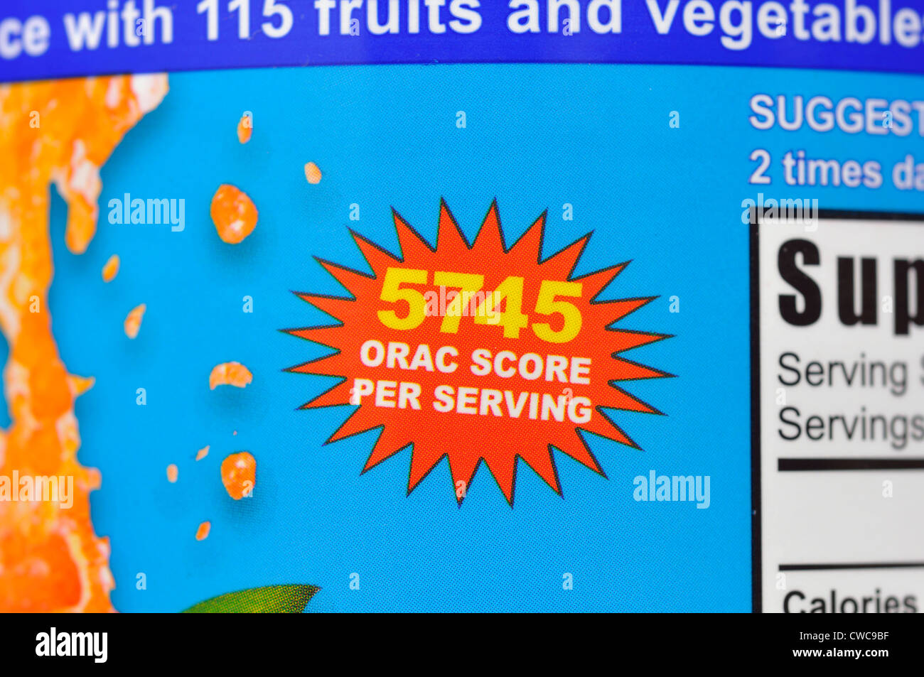 Oxygen radical absorbance capacity hi-res stock photography and images ...