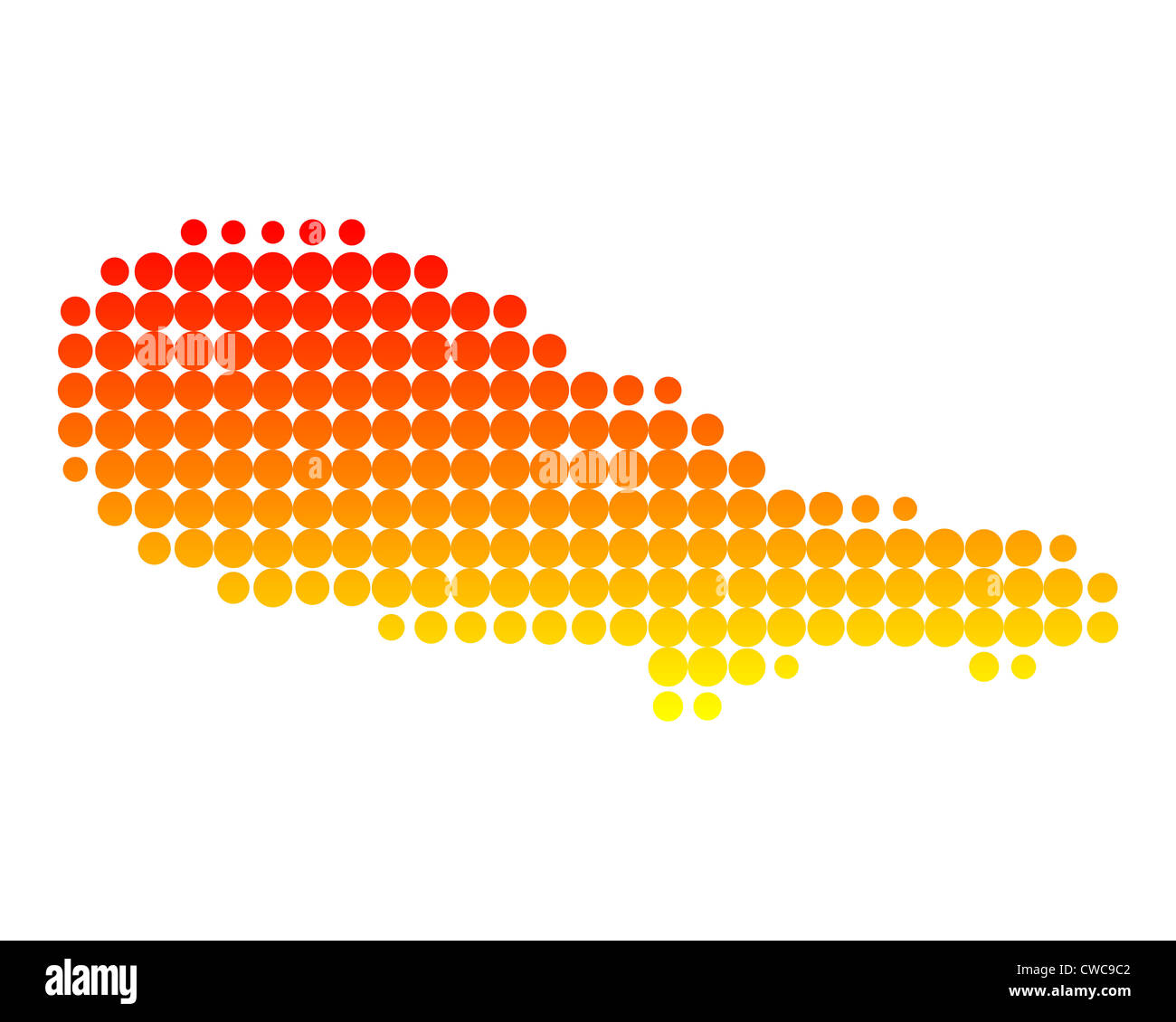 Map of Pico Stock Photo - Alamy