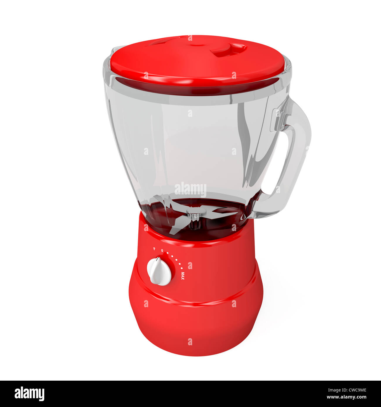 Electric blender on white background Stock Photo - Alamy