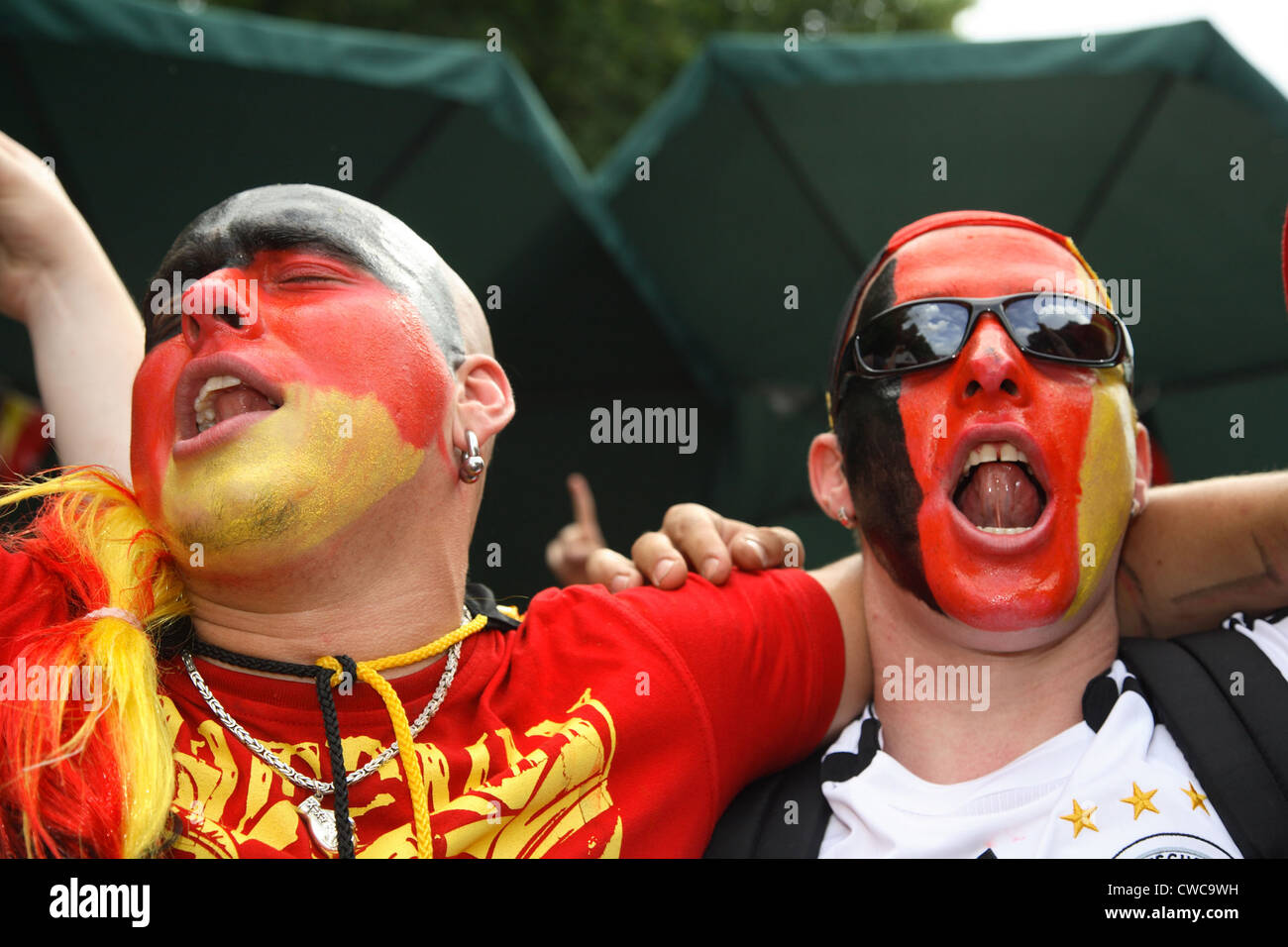 Fifa World Cup 2006 Face Paint Stock Photos & Fifa World Cup 2006 Face ...