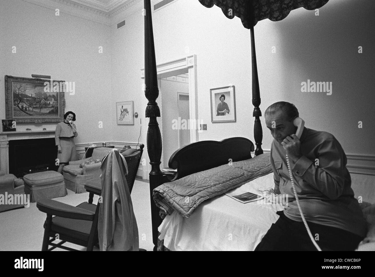 Lady bird johnson white house hi-res stock photography and images - Alamy