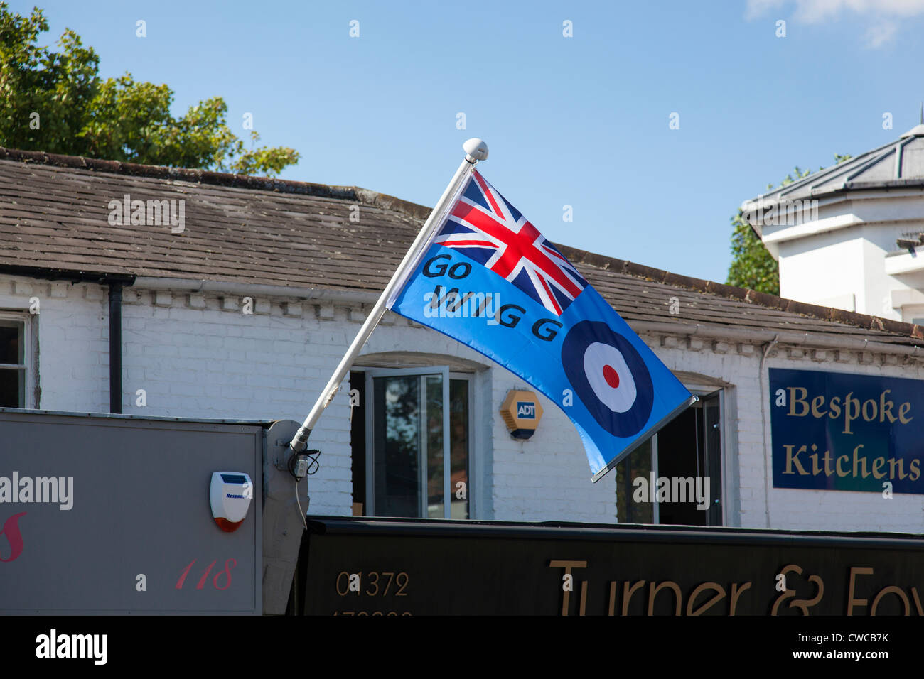 Amended RAF roundel flag to support Bradley Wiggins in the Olympic Time ...