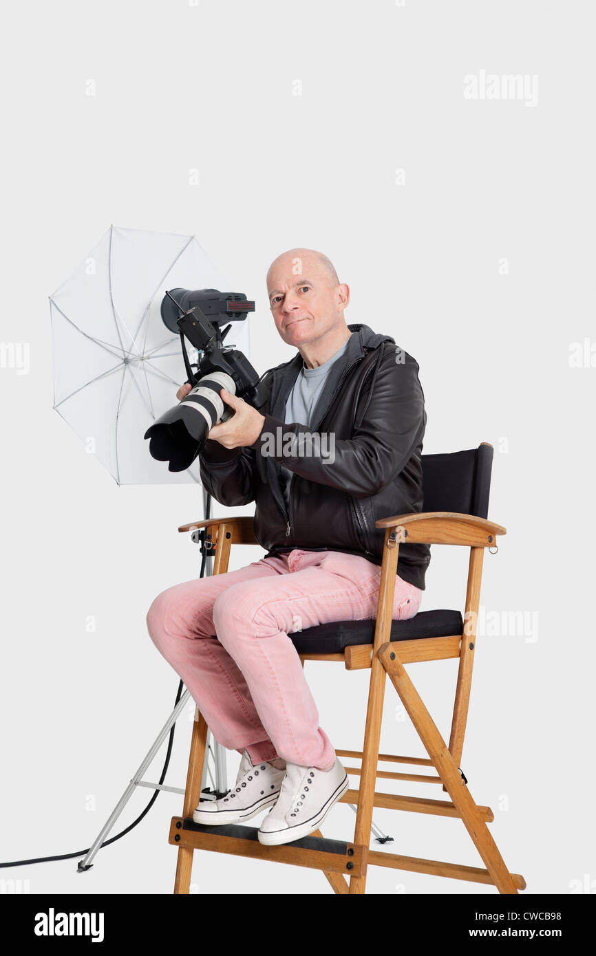 Spotlight chair man hi-res stock photography and images - Alamy