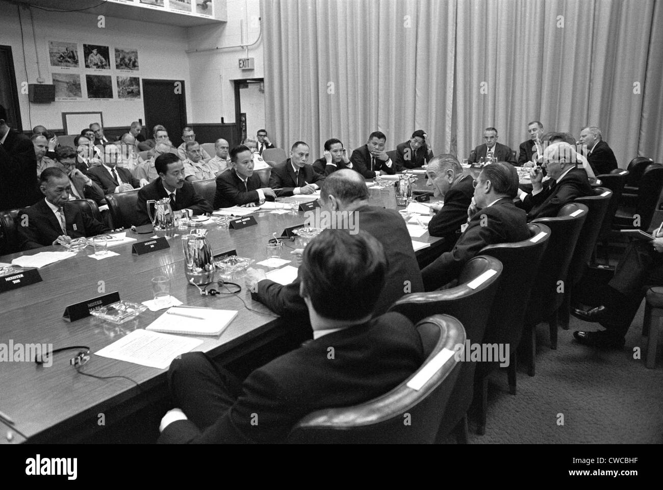 Military and civilian participants in the 1966 Honolulu Conference on ...