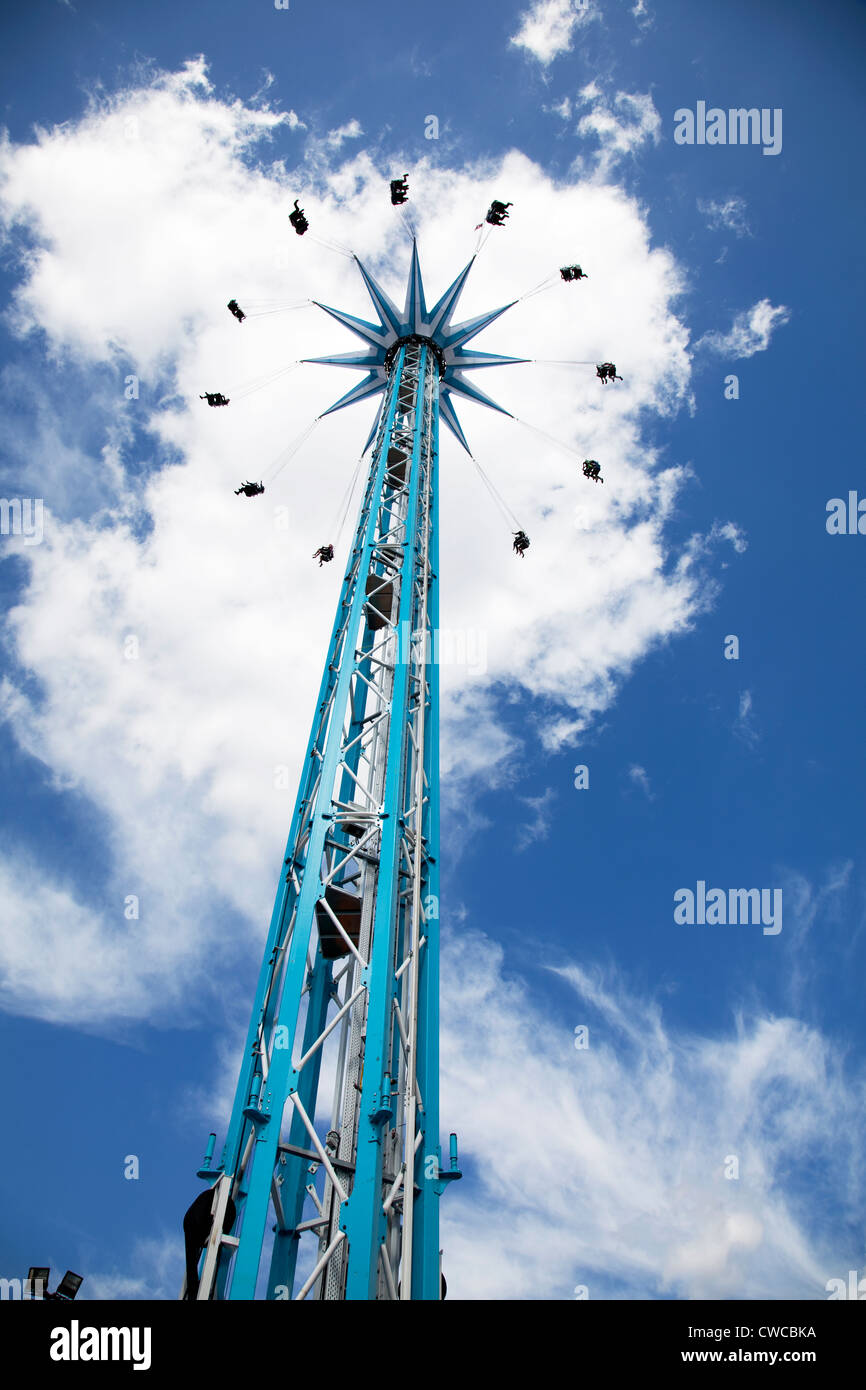 Star Flyer at Wonderland Stock Photo - Alamy