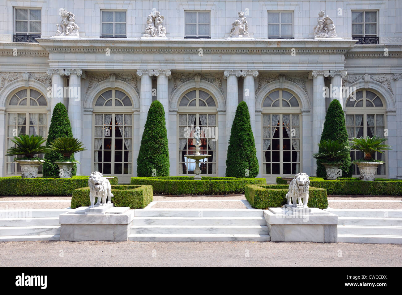 Rosecliff mansion, Newport, Rhode Island, USA Stock Photo - Alamy